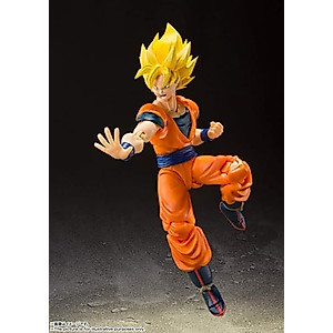 TAMASHII NATIONS - Dragon Ball Z - Super Saiyan Full Power Son Goku, Bandai Spirits S.H.Figuarts Action Figure
