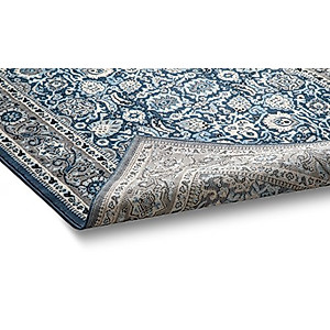 Well Woven Darya Blue Modern Sarouk 5x7 (5'3" x 7'3") Area Rug Updated Traditional Persian Carpet