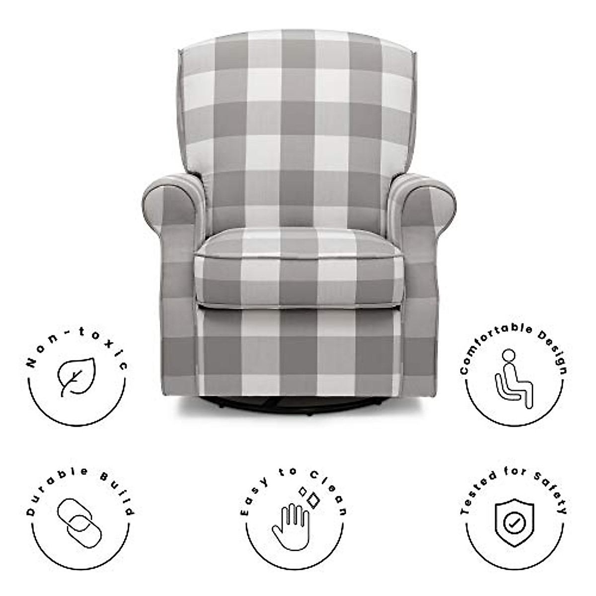 Oakley Nursery Glider Swivel Rocker Chair