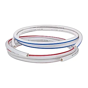 RecPro 1/2" RV Pressurized Hot & Cold Water Line Combo | RV Hose | Flexible | Non-Toxic | Vinyl | Heavy Duty | Length Options (5ft)