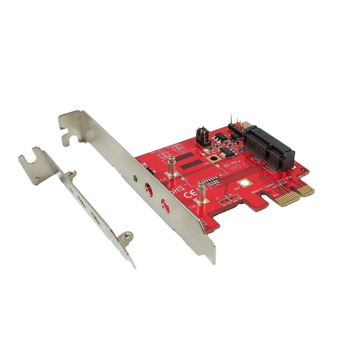 Ableconn PEX-MP117 Mini PCI-E to PCI-E Adapter Card - Mini PCIe to PCIe Adapter - mPCIe to PCIe - Ideal for Wireless Mini PCI Express Card