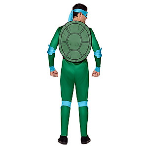 Spirit Halloween Teenage Mutant Ninja Turtles Adult Leonardo Costume | Officially Licensed | TMNT | Group Costumes - L/XL