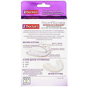 The Doctor's Nightguard, Dental Guard for Teeth Grinding, 2 Count