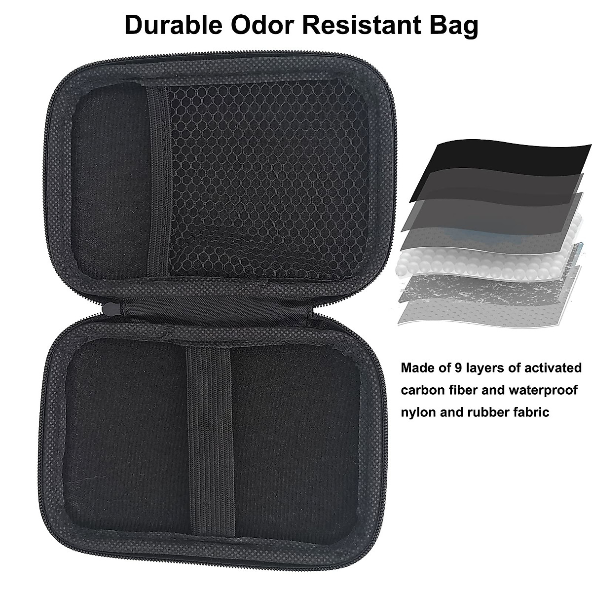 Odor Proof Bags with storage jars