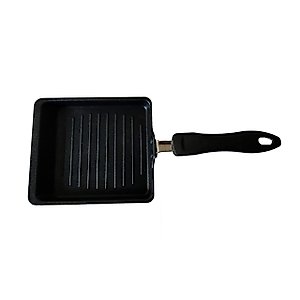 Sahishnu Online & Marketing Mini Grill Pan,Square Grill Cookware, Grill Pan Nonstick,Omelette Pan/Egg Pan