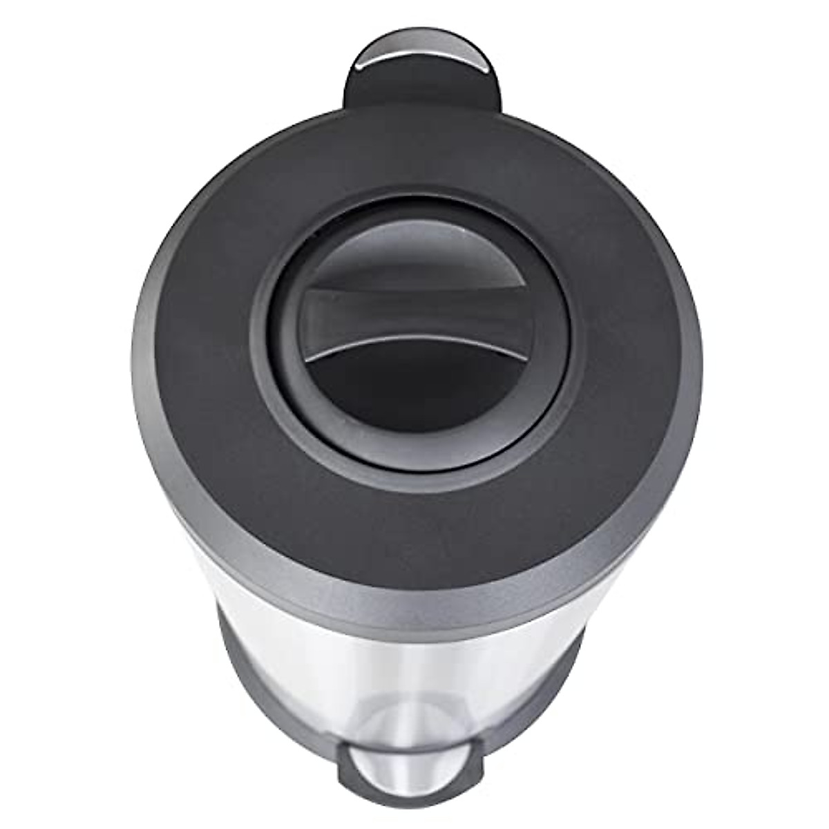 Stainless Steel Premium Trash Garbage Wastebasket Bin + Built in Compression System - 40L/13Gallon