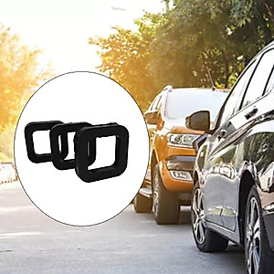 3Pcs/6Pcs Pads Hitch Receiver Pad for 2In Mounts Provide Cushion Reduce Rattle and Eliminate Noise Rubber Cushion Receiver and Mount Noise Reduction