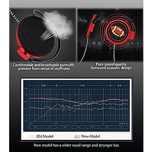 GOGOSINIS Earbuds Set with Case for Kids for School, Wired Over-Ear 3.5mm Headphones for Phone and PC, Wrap Around Ear Buds with Earhook for Kids 3-8, Comfortable Earphones with Hook.(Blue-Shark)