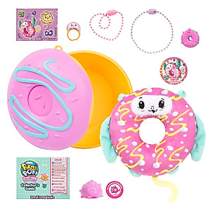 Pikmi Pops DoughMis Series Surprise Pack - 1pc Collectible Scented Medium Plush Toy in Medium Donut with Surprises 75291