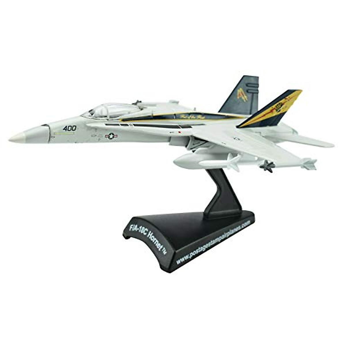 Daron Postage Stamp / Premium Hobbies F/A-18C Hornet VFA-25 Fist of The Fleet 1:150 Die-Cast Airplane PS5338-6