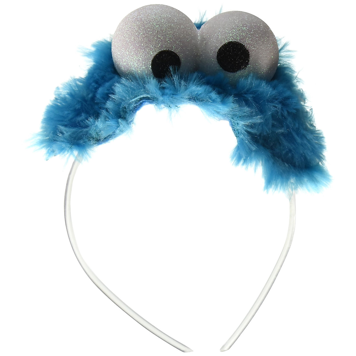 Disguise Women's Sesame Street Cookie Monster Adult Costume Headband, Blue, One Size