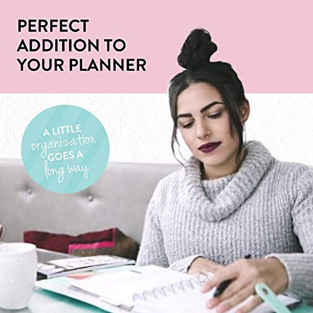 me & my BIG ideas 4 Month Fitness Extension - The Happy Planner Scrapbooking Supplies - Pre-Punched Pages - Food & Exercise Logs - Inspirational Dividers & Stickers To Stay on Track - Classic Size