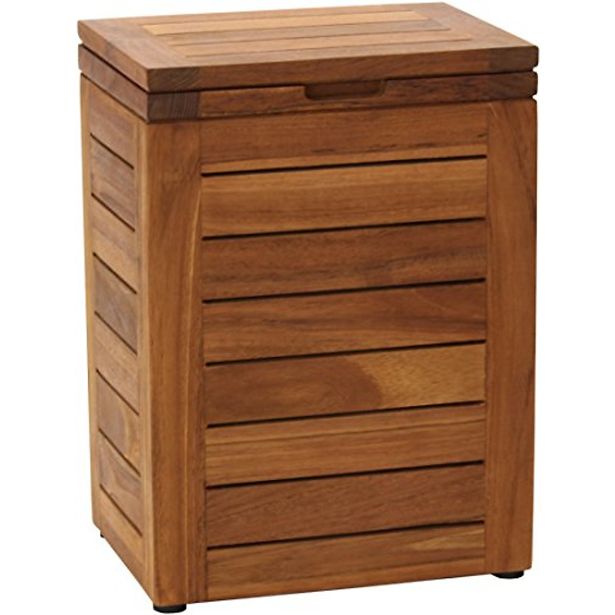 AquaTeak Spa Waste Basket with Lid