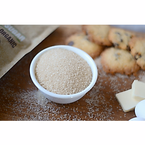 Anthony's Organic Cane Sugar, 3 lb, Granulated, Gluten Free & Non GMO