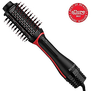 Revlon One Step Volumizer PLUS 2.0 Hair Dryer and Hot Air Brush | Dry and Style (Black)