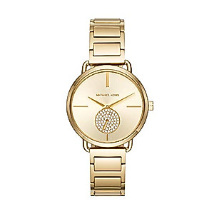 Michael Kors Women's Portia Gold-Tone Watch MK3639
