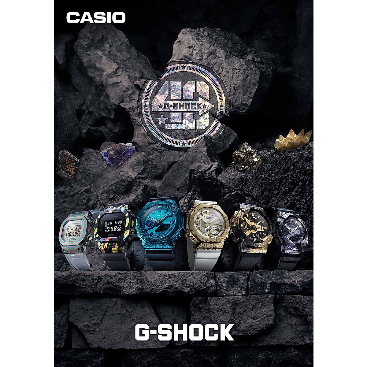 Casio G-Shock GM-S2140GEM-9AJR [G-Shock 40th Anniversary Limited Edition G-Shock 40th Anniversary Adventurer's Stone Series] Women's Watch Imported from Japan Jan 2023 Model