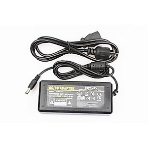 NOYITO 48V 1A 48W AC to DC Adapter 120V 100-240V 50 60 Hz to 48V Power Supply Charger Transformer DC 5.5x2.5 2.1mm Interface Suitable for LED Strip Light CCTV Camera POE Switch