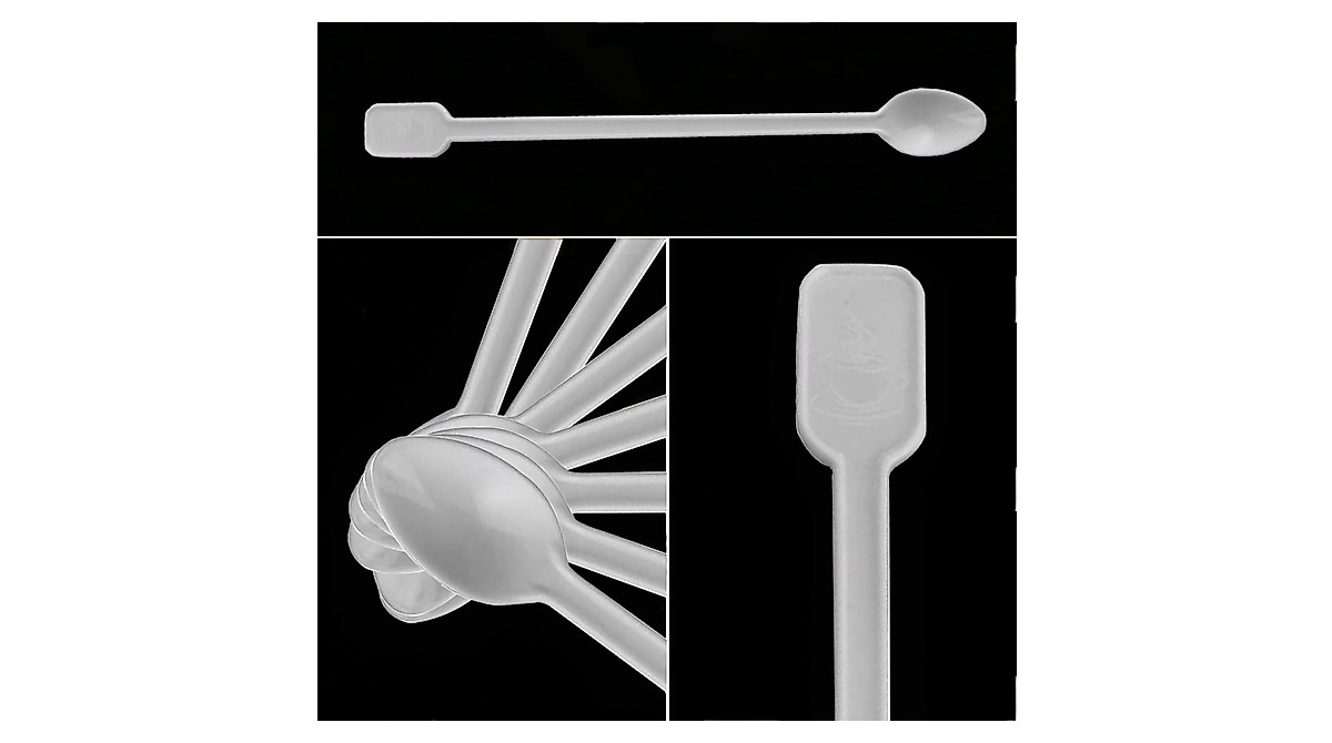 500 PCS Disposable Coffee Spoons - Eco-Friendly