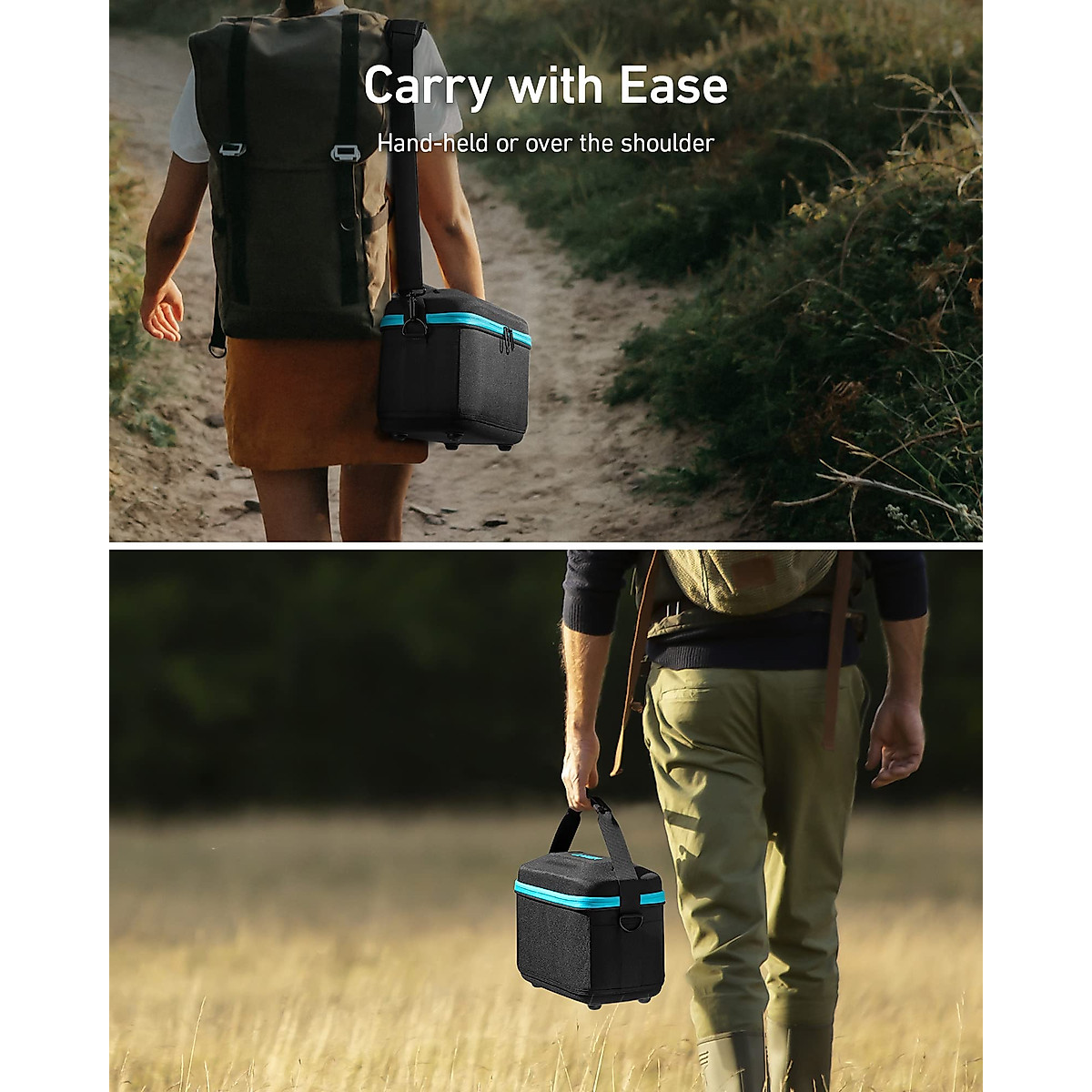 Anker Carrying Case Bag (S Size), Dustproof and Waterproof, Exclusively Compatible Portable Power Station 256Wh, 289Wh, and 389Wh, for Outdoor Camping, RV (Powerhouse Not Included)