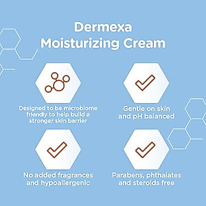 Aveeno Baby Eczema Therapy Moisturizing Cream, Natural Colloidal Oatmeal & Vitamin B5, Baby Eczema Cream for Dry, Itchy, Irritated Skin Due to Eczema, Paraben- & Steroid-Free, 5 fl. oz