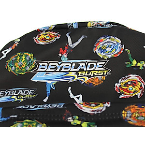Beyblade Burst Spinner Top Allover Characters Anime Pattern School Book Bag Backpack