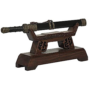 LUCKNIGHT Display Stand Sword Stand Solid Wood Sword Holder Samurai Sword Wakizashi Sword Display Rack Bracket Hanger Sword Stand