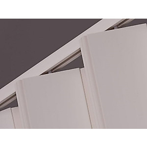 LTL Home Products EX4896WH Express One Interior Accordion Folding Door, 48 x 96 Inches, White