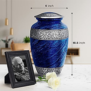 SmartChoice Urn for Human Ashes Adult Memorial urn Funeral Cremation Urns Large Burial Urns for Ashes (Adult Cremation Urn)