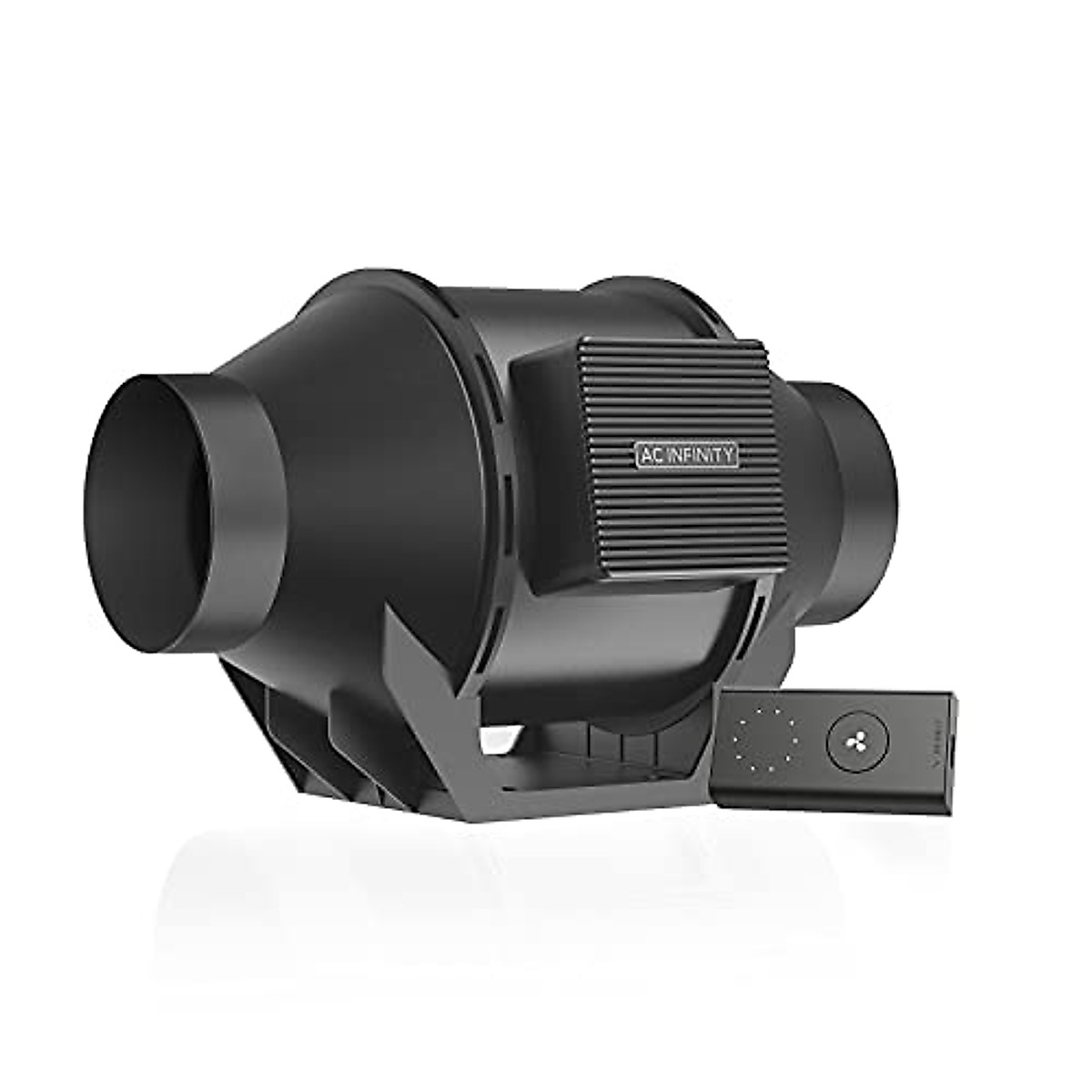 AC Infinity CLOUDLINE A4, Quiet 4” Inline Duct Fan with Speed Controller, EC Motor - Ventilation Exhaust Fan for Heating Cooling Booster, Grow Tents, Hydroponics