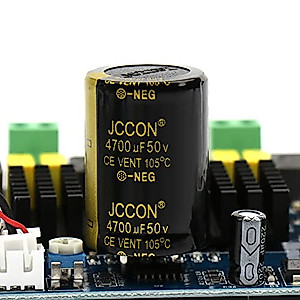 15000uF BEEYUIHF Snap in Electrolytic Capacitor 50V 15000uF, for Audio Amplifier, 15000uF Capacitor, Audio Capacitor, Radial Large Can Type Electrolytic Capacitor, 30 x 50mm 105℃.(Pack of 2)