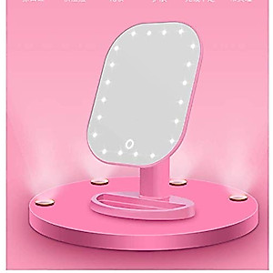 KXA Magnifying Glass Portable Sunglasses 10x Magnifying Glass led Travel Cosmetic Mirror Beauty Moisturizing Makeup Mirror