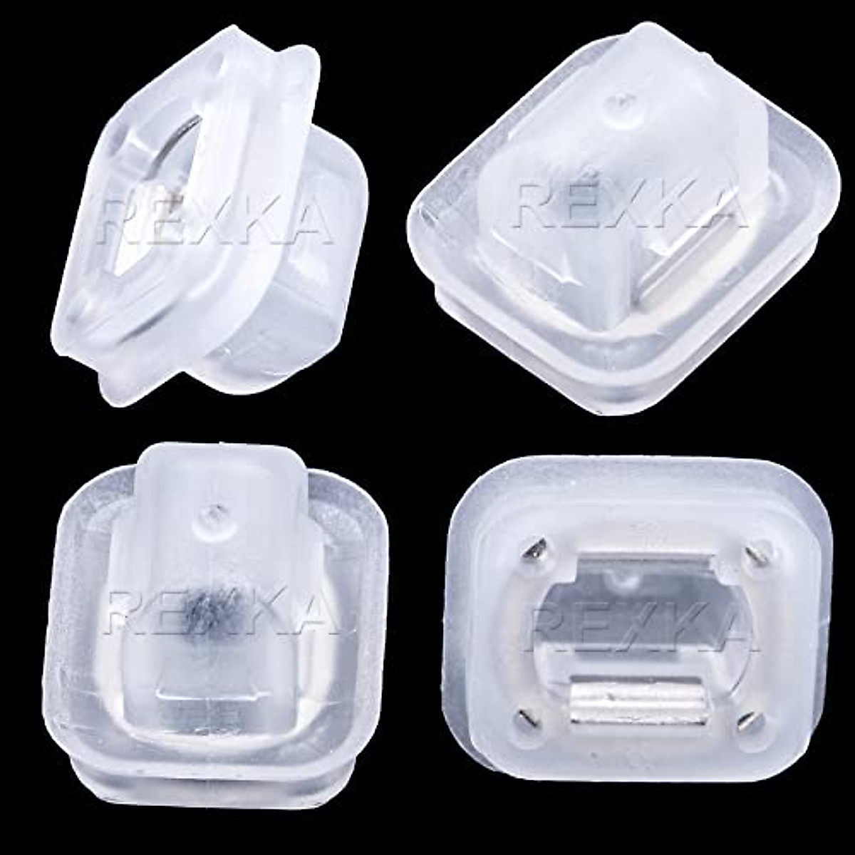 Rexka 20pcs Interior Trim Moulding Door Retainer Trim Finisher Clips E46 E90 E91 X5 Compatible with BMW E46 E90 E91 E92 320i 323i 325i 328i 330i M3 X5 E53 07149158194