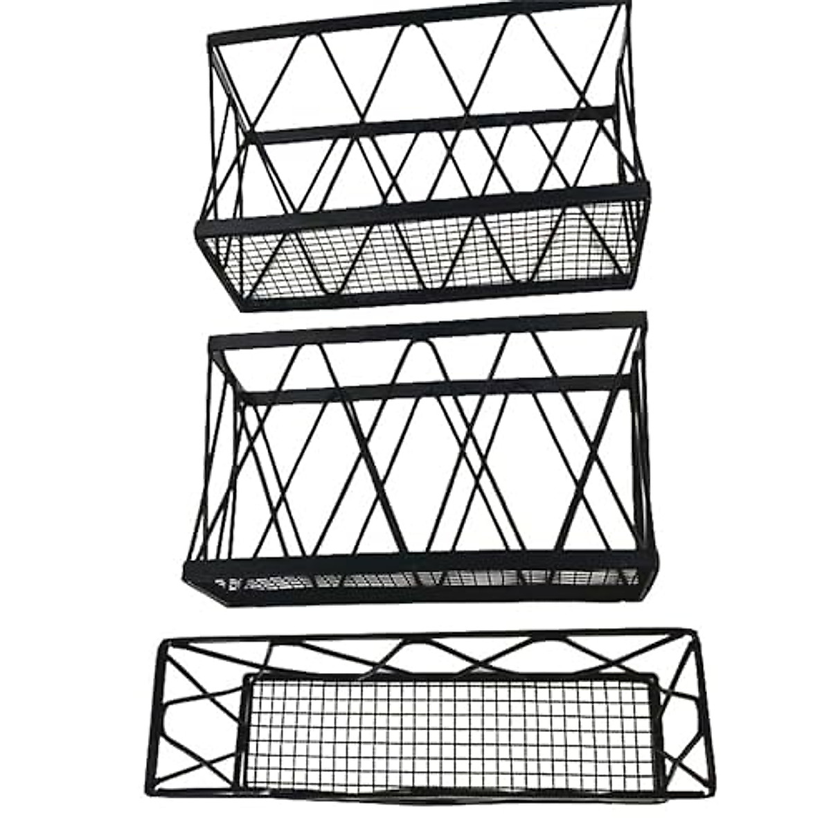 Zksbdxz Bathroom Cabinet Door Storage Basket Elegant Wall Mounted Organizers Functional Storage Basket for Home Essential