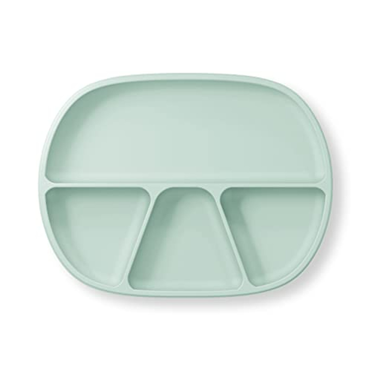 NUK Silicone Baby Suction Plates, Durable Suction Feature Helps Reduce Spills, Microwave & Dishwasher Safe, BPA-Free, Pack of 2