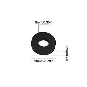 Create idea 3 Pairs Aim Assist Sponge Rings Compatible with PS4 PS5 / Xbox Console Controllers High Precision 3 Different Strengths