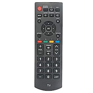 N2QAYB000820 Replace Remote Control fit for Panasonic Viera LCD LED Plasma TV TC-32A400U TC-39A400U TC-40A420U TC-50A400U TH-50LRU60 TC-L32B6X Tc-l39b6x Tc-32b6p Tc-l39b6p TC-32LB64 TC-L39B6