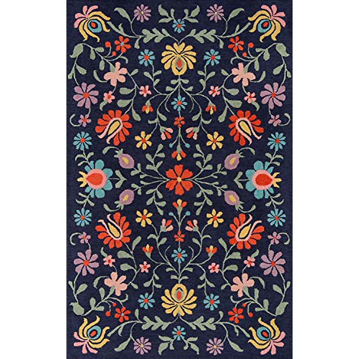 Momeni Newport Area Rugs, 2' X 3', Navy