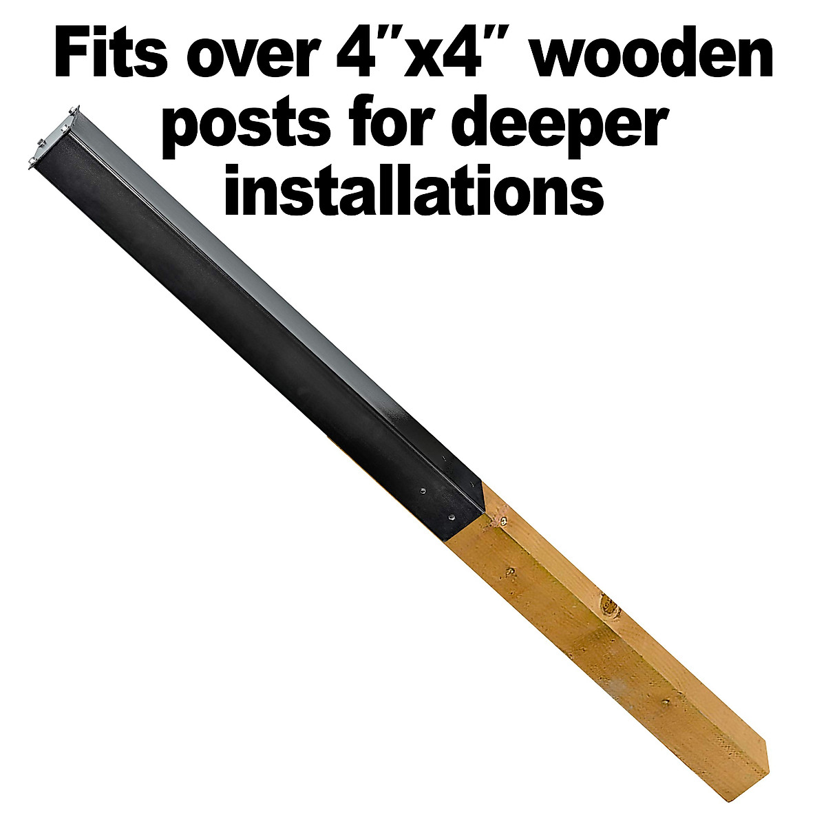 Mail Boss 7506 Mail Manager Security Mailbox and 7121 Mounting Post, Black