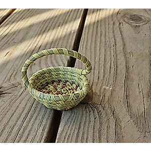 Sweetgrass Mini One Handle Basket