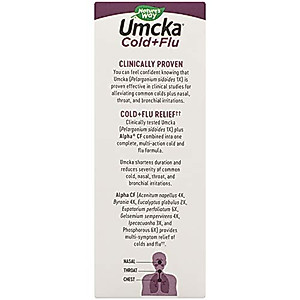 Natures Way Umcka Cold and Flu Berry Syrup, 4 FZ