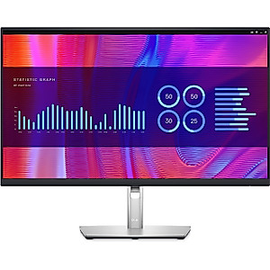 Dell P2723DE 27" QHD WLED LCD Monitor - 16:9 - Black, Silver (Renewed)