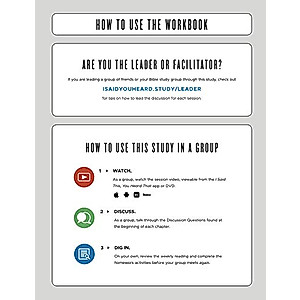 I Said This, You Heard That - Workbook