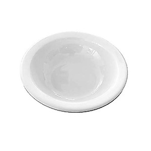 Z-Moments Western Melamine Fruit Bowl Monkey Bowl 3.5-Ounce, 4-1/4" dia. White or Tan NSF (48, White)