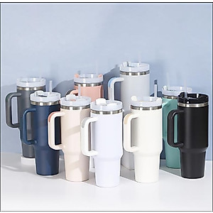 VTER Western Halloween Tumbler 40oz With Handle and Straw, Howdy Ghouls 40oz Tumbler, Cowgirl 40oz Stainless Steel Tumbler, Halloween Cup, Insulated Stainless Steel Tumbler (V2 pink dusk)