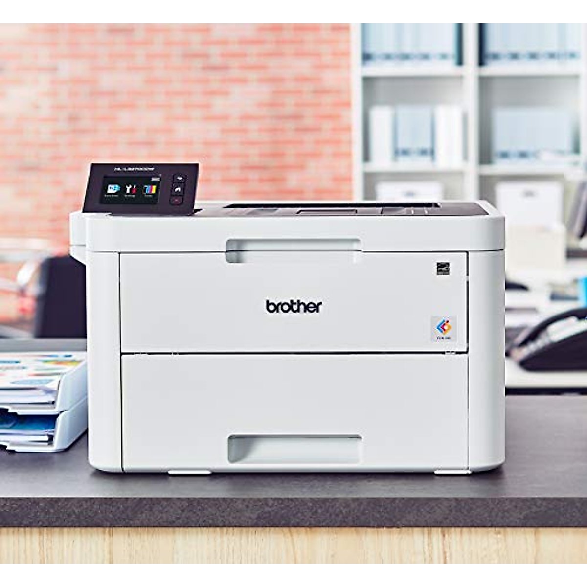 Brother HL-L3270CDW Compact Wireless Digital Color Printer with NFC, Mobile Device and Duplex Printing - Ideal -for Home and Small Office Use, Amazon Dash Replenishment Ready