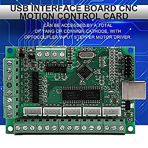 MACH3 USB Interface CNC Motion Control Card Board Controller with Strong Anti-Interference Ability