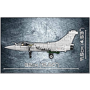 COBI Armed Forces Rafale C Fighter Aircraft, Silver