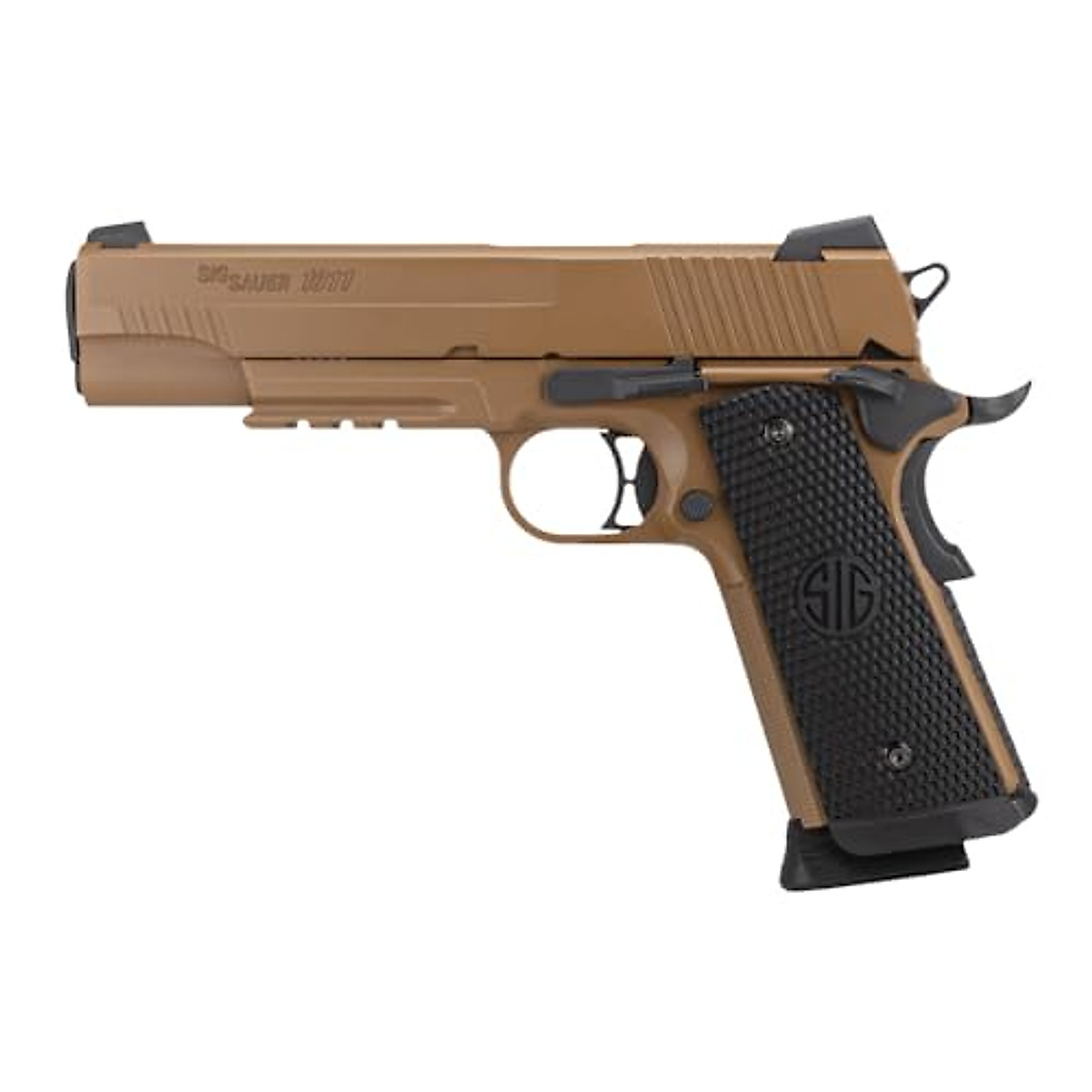 SIG SAUER 1911 Emperor Scorpion CO2-Powered 4.5mm Steel BB Caliber Semi-Auto Air Pistol with 17rd BB Mag - CO2 Cartridges Not Included