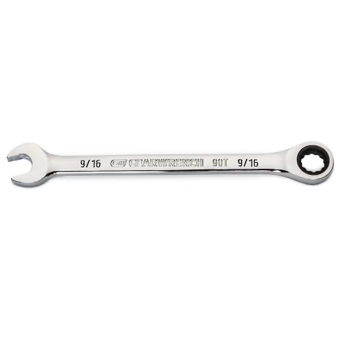 GEARWRENCH 9/16" 4 Degree Swing Arch 12 Point Ratcheting Combination Wrench - 86946